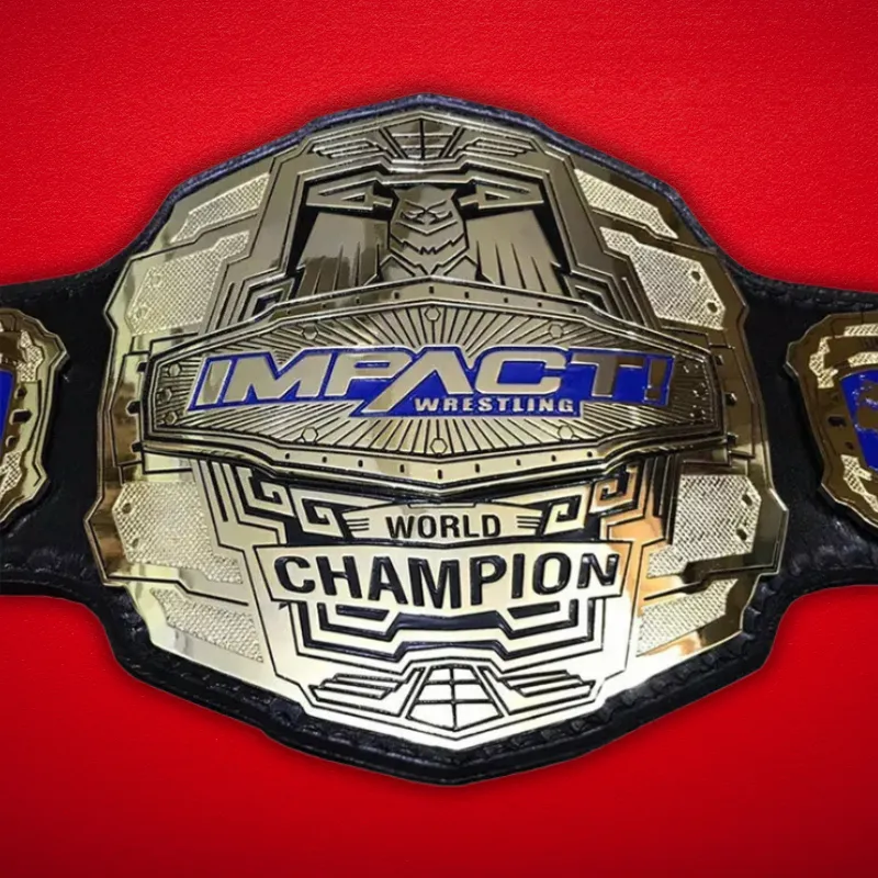 Impact World Championship Heavyweight Wrestling Title Belt - WWF Championship Belts
