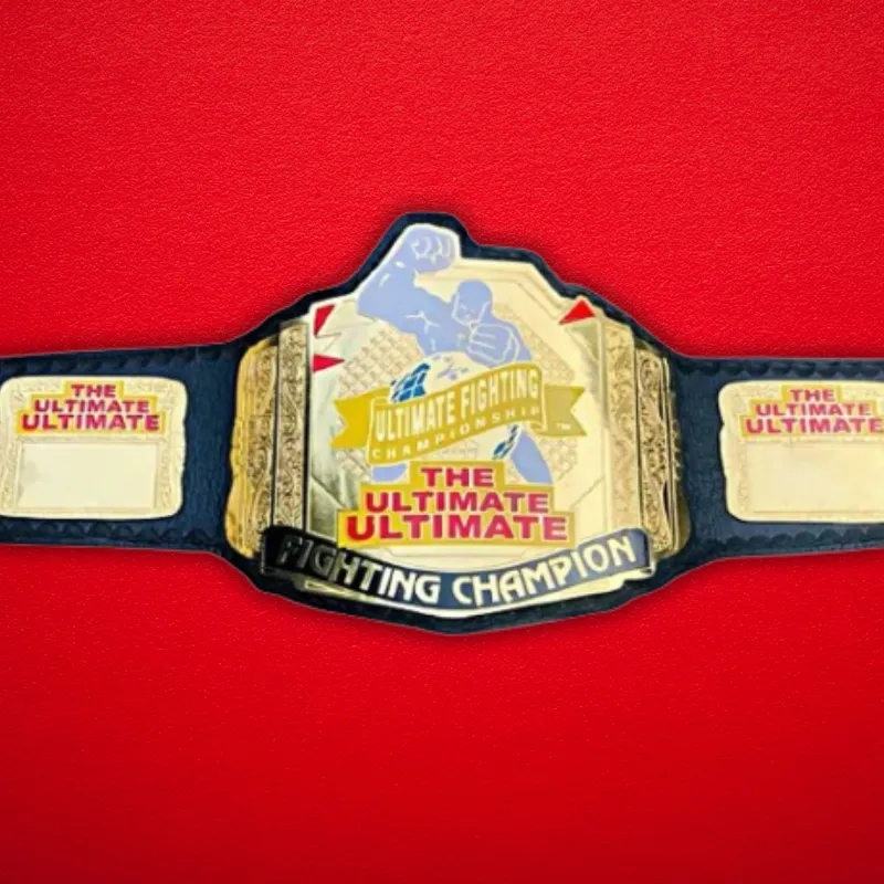 Old Bmf Ultimate Fighting Championship Title Belt - WWF Championship Belts