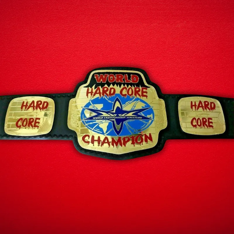 WCW Hardcore Championship Replica Title Belt - WWF Championship Belts