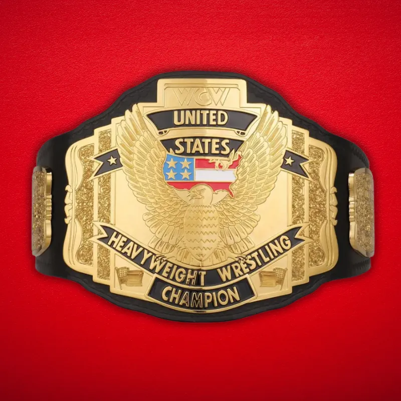 WCW United States Championship Title Belt - WWF Championship Belts
